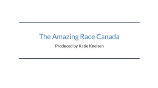 The Amazing Race Canada at emaze Presentation