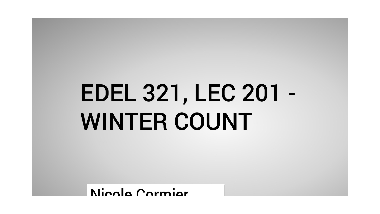 Winter count at emaze Presentation