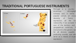 Instrumentos Tradicionaos de Portugal PAISAGEM at emaze Presentation