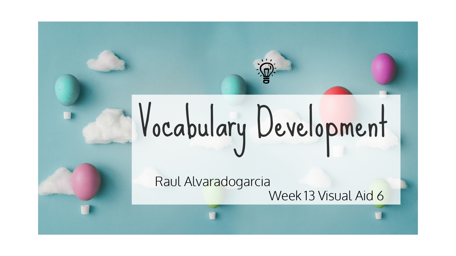 Vocabulary Development at emaze Presentation