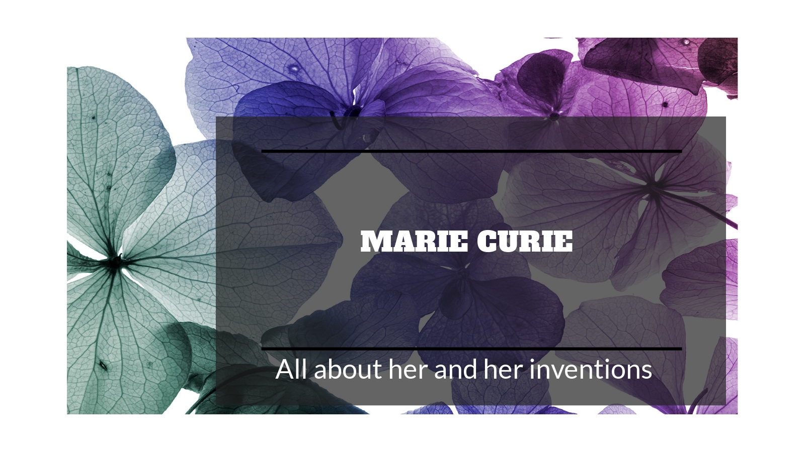 Marie Curie at emaze E-Card