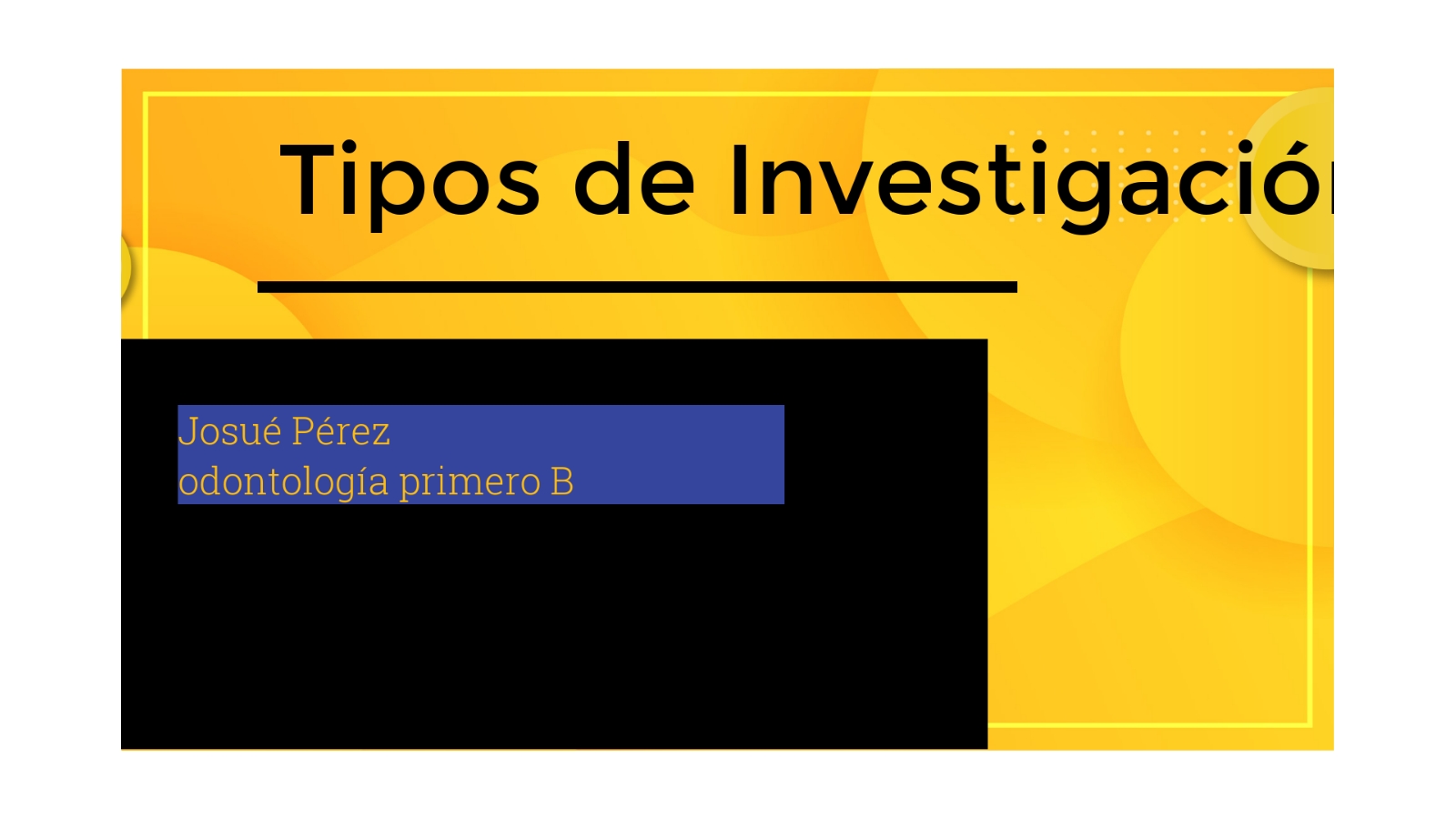 Tipos de investigación at emaze Presentation