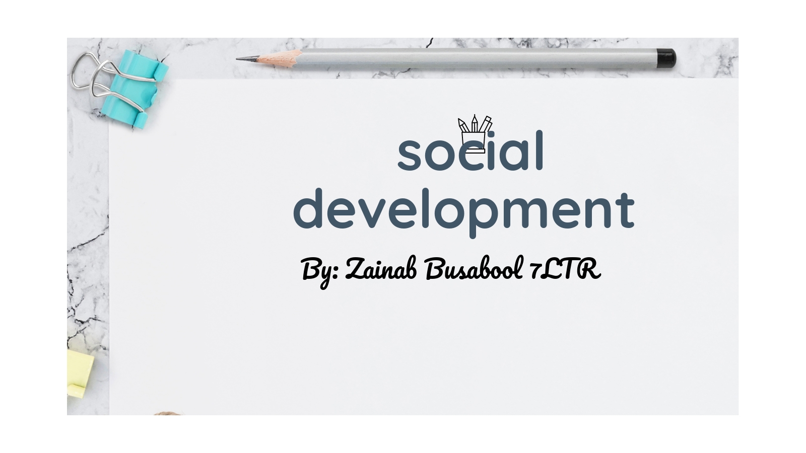social development at emaze Presentation