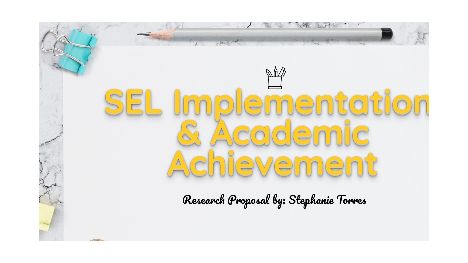 SEL Implementation & Academic Achievement at emaze Presentation