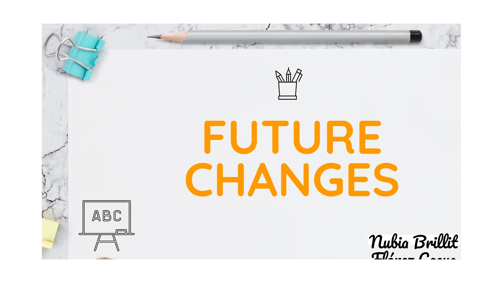 FUTURE CHANGES at emaze Presentation