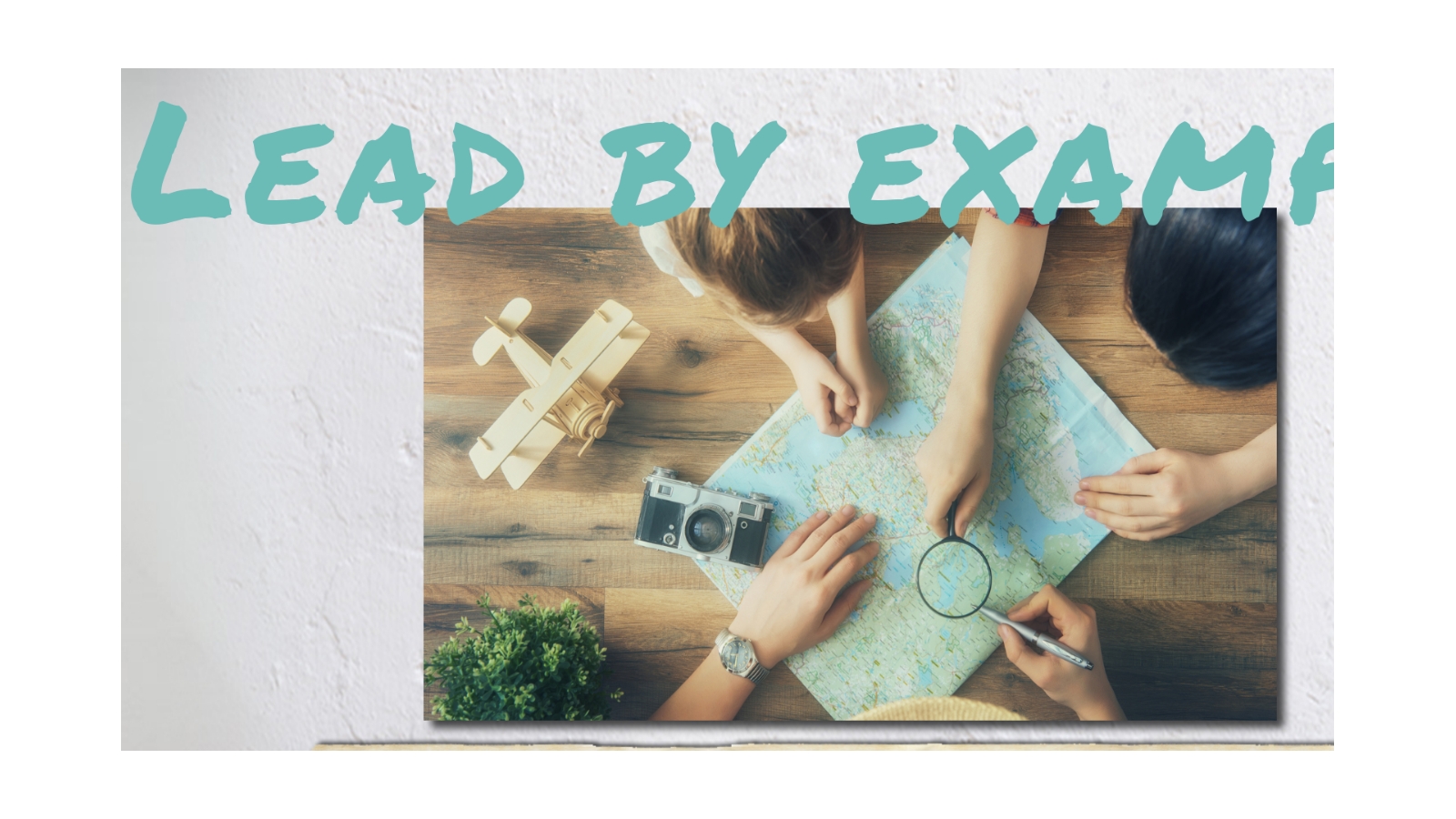 Lead by example at emaze Presentation