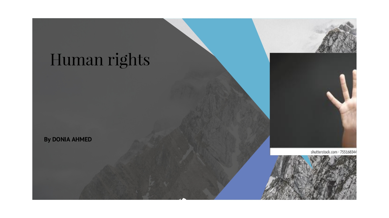 Human rights at emaze Presentation