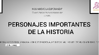 PERSONAJES IMPORTANTES DE LA HISTORIA at emaze Presentation