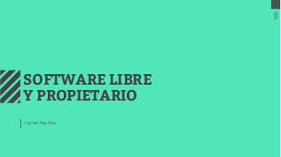 Software libre y propietario at emaze Presentation