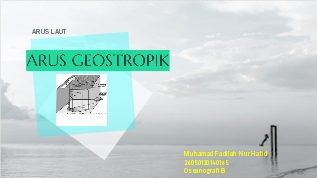 ARUS GEOSTROPIK at emaze Presentation