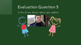 Evaluation Q5 at emaze Presentation