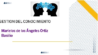 GESTION DEL CONOCIMIENTO at emaze Presentation