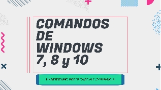 COMANDOS DE WINDOWS7, 8 y 10 at emaze Presentation