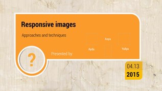 Responsive images at emaze Presentation