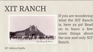 XIT Ranch Facts at emaze Presentation
