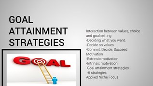 Goal attainment strategies at emaze Presentation