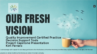 Quality Improvement Project Presentation at emaze Presentation