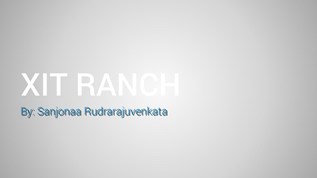 XIT Ranch at emaze Presentation