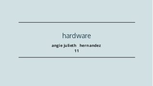 hardware at emaze Presentation