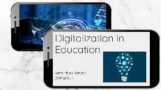 Digitalization in Education at emaze Presentation