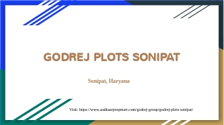 Godrej Plots Sonipat at emaze Presentation