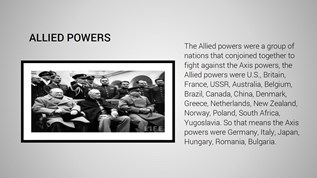 Allied powers 2nd period at emaze Presentation