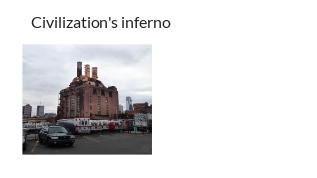 Civilization's inferno at emaze Presentation