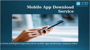 Mobile App Download Service at emaze Presentation