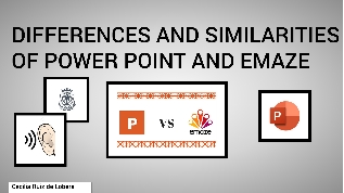 Differences and similarities of power point and emaze at emaze Presentation