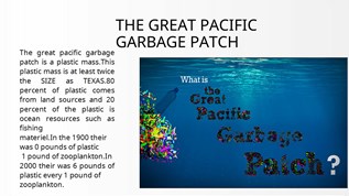 garbage patch at emaze Presentation