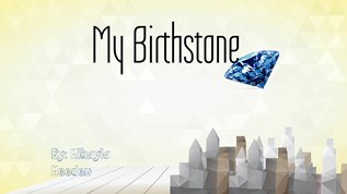 Birthstone at emaze Presentation