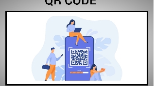 QR code at emaze Presentation