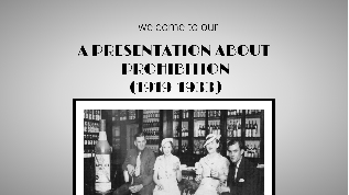 a landmark during prohibition at emaze Presentation