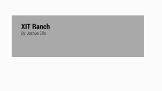 XIT ranch at emaze Presentation