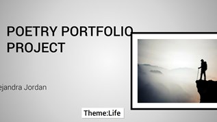 Poetry Portfolio at emaze Presentation