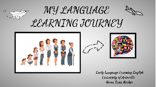 MY LANGUAGE LEARNING JOURNEY at emaze Presentation