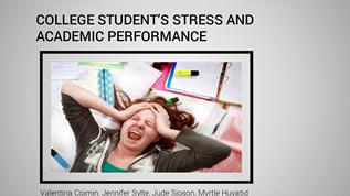 College Student’s Stress and Academic Performance.pptx at emaze Presentation