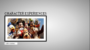 Character Experiences Project at emaze Presentation