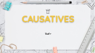 CAUSATIVES at emaze Presentation