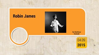 Robin James at emaze Presentation