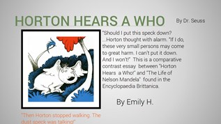 Horton Hears A Who! at emaze Presentation