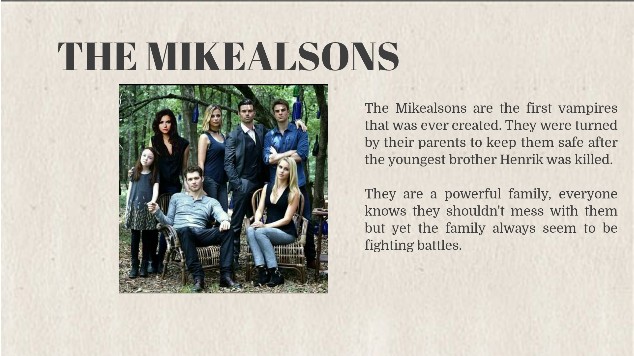 The Mikealsons at emaze Presentation