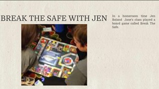 Break The Safe at emaze Presentation
