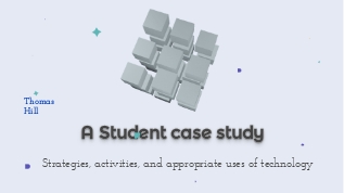 A Student case study at emaze Presentation