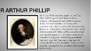 Sir arthur phillip at emaze Presentation