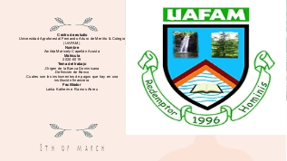 Centro de estudioUniversidad Agroforestal Fernando Arturo at emaze E-Card