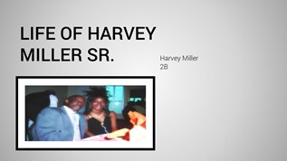 Harvey Miller Sr. at emaze Presentation