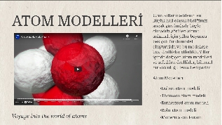 ATOM MODELLERİ at emaze Presentation