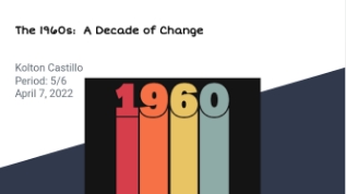The 1960s: A decade of change at emaze Presentation