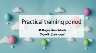 Practical training period at emaze Presentation